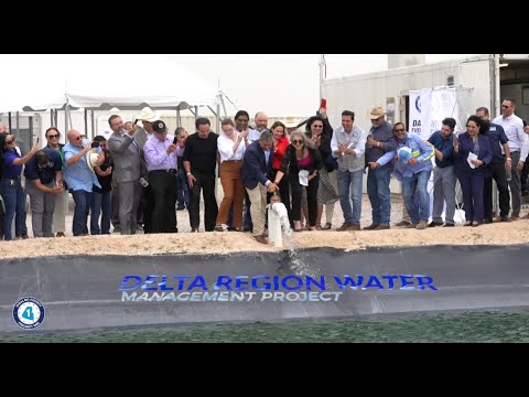 Precinct 1 Unveils Delta Region Water Management Project - YouTube