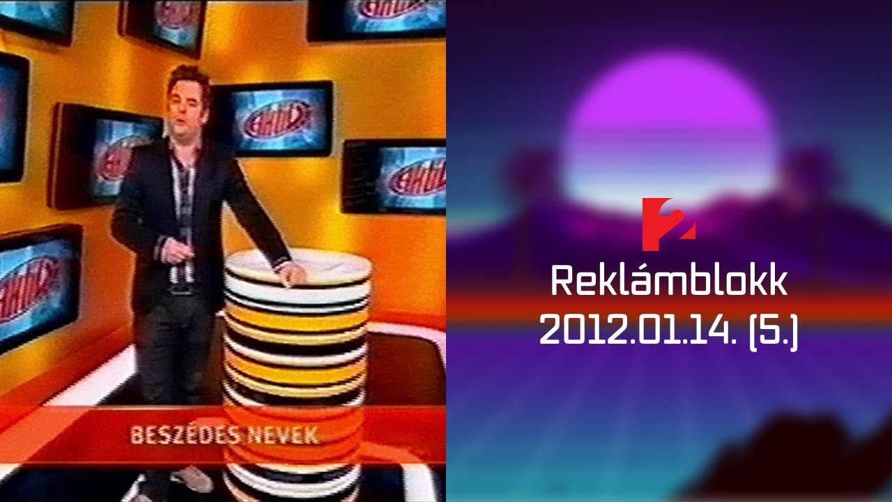 TV2 reklámblokk 2012.01.14. (5.) - YouTube