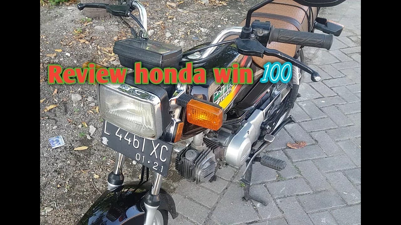 review honda win - YouTube
