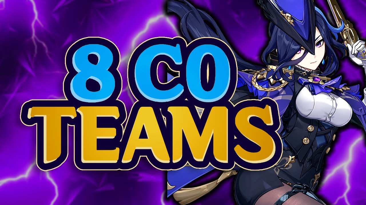 8 C0 Clorinde Team Comps | Genshin Impact 4.7 | Build & Showcase - YouTube