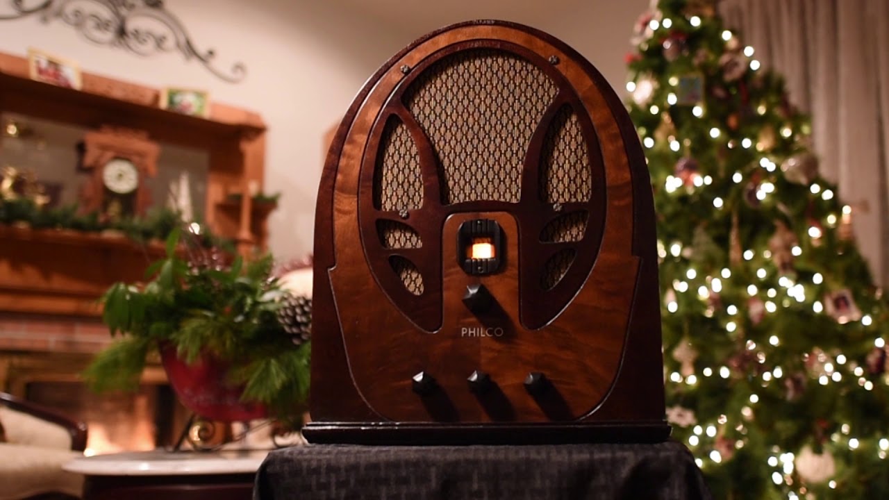 Philco model 66 (1935) - YouTube