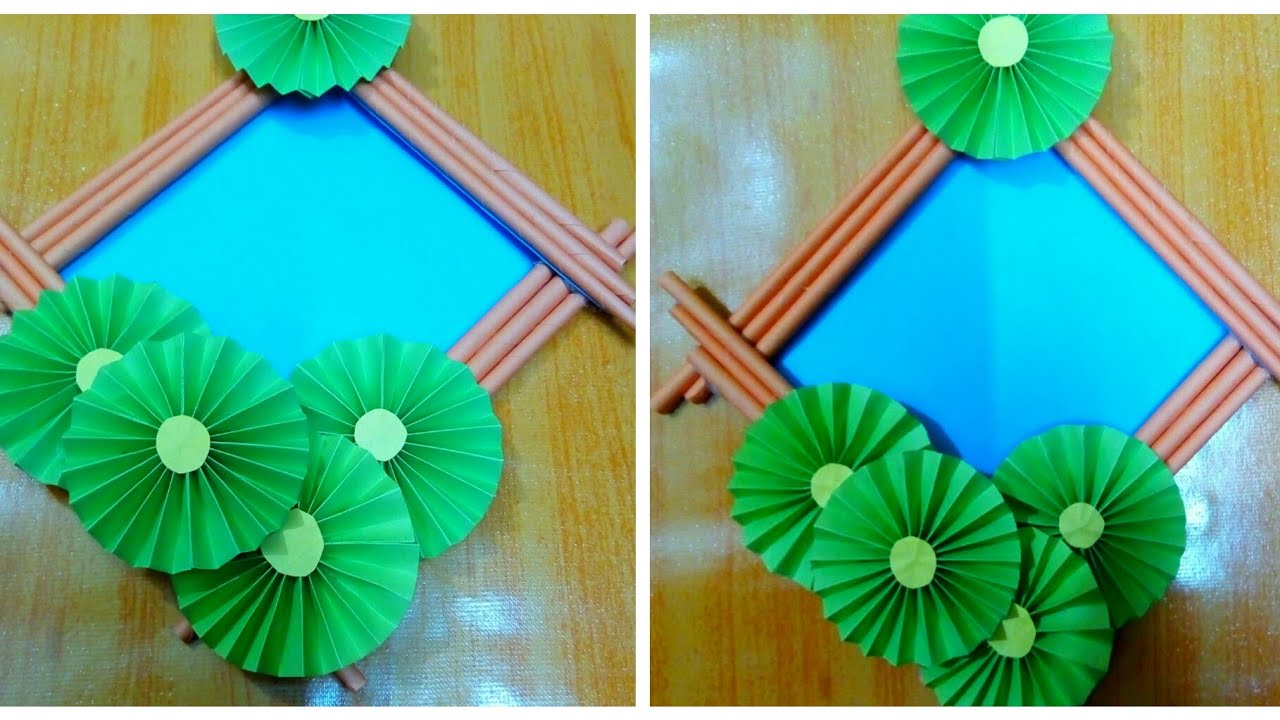 Awesome paper wall hanging 2019। wall hanging -06। - YouTube