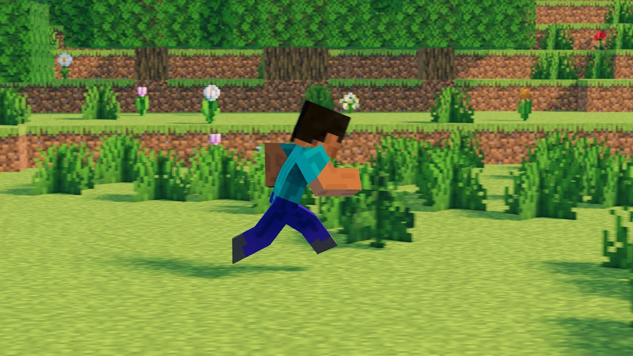 RUSH (Minecraft Animation) - YouTube