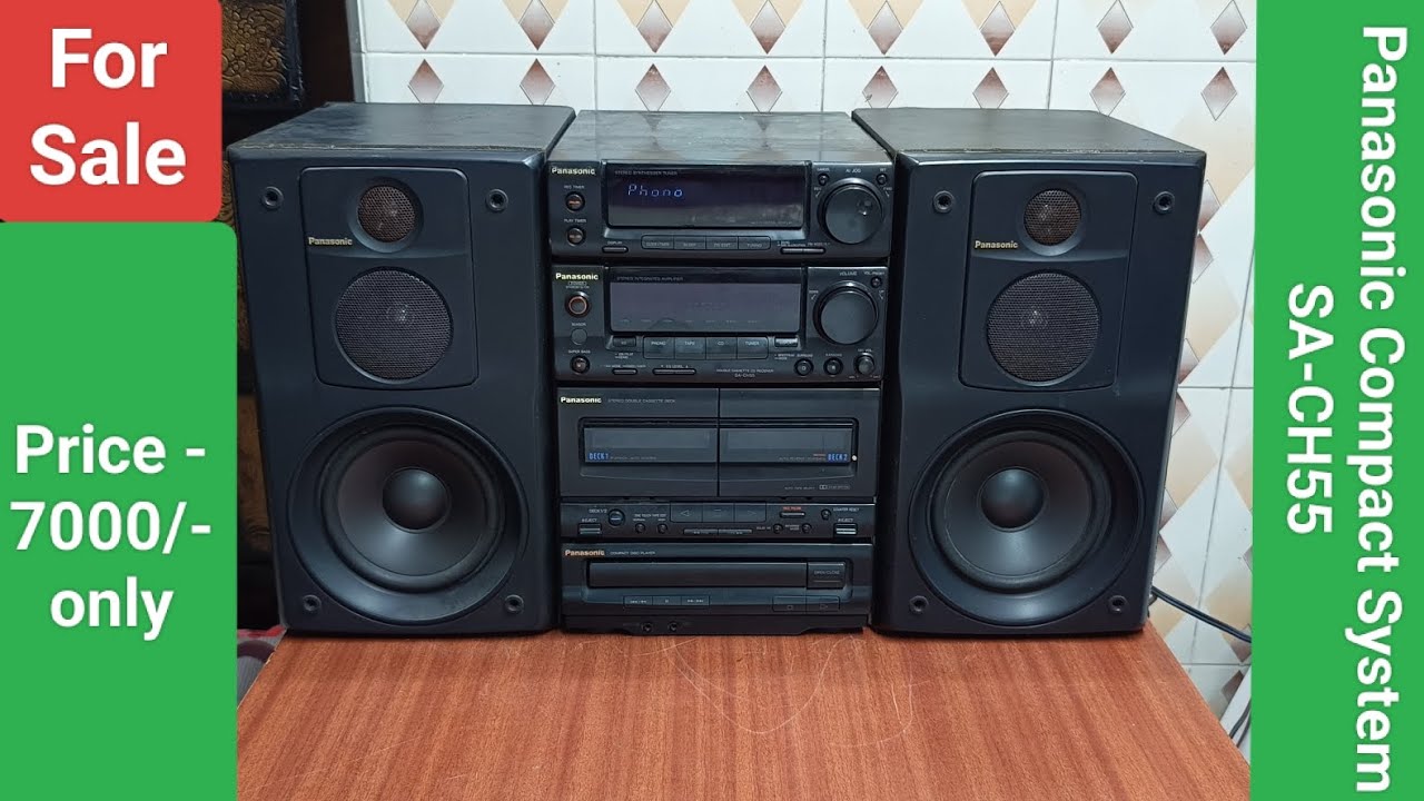 Panasonic Compact System SA-CH55 with Spekarer Contact No - 8750424840 ...