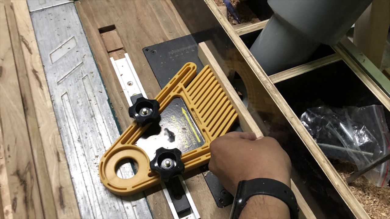 ROUTER TABLE combined TABLE SAW - DIY - YouTube