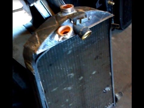 1930 Model A Radiator- stock look with a custom core at the Radiator ...