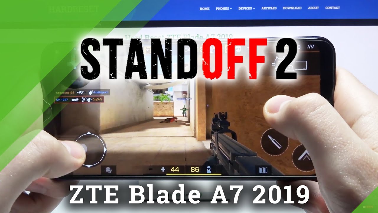 Standoff 2 Gaming Performance on ZTE Blade A7 2019 - Gameplay / FPS / Crashes / Lags