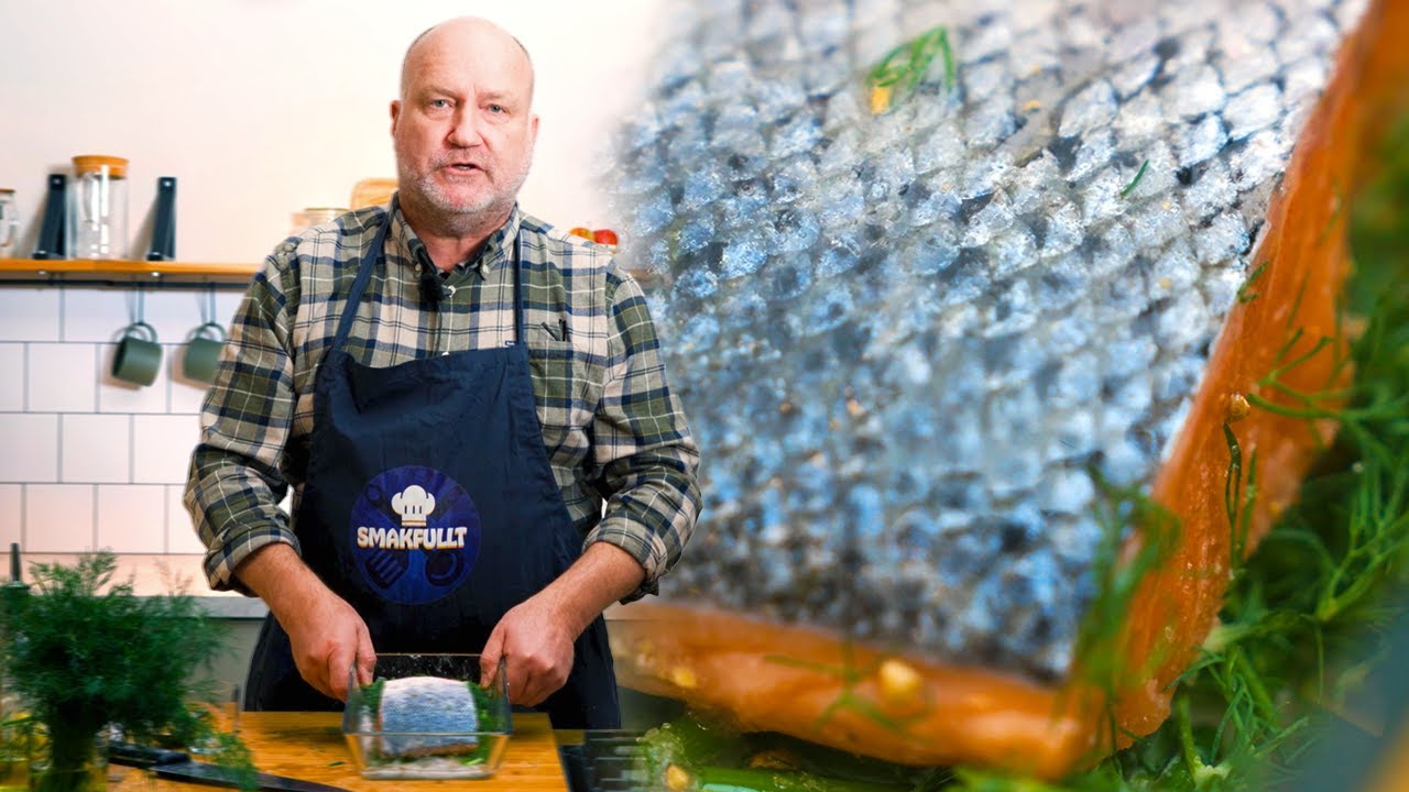 Gravad lax med Nils Molinder - YouTube