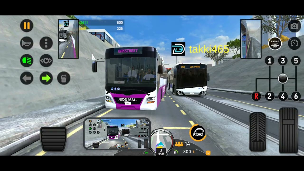 【時々ルートから外れてみた】Bus simulator：EVO - YouTube