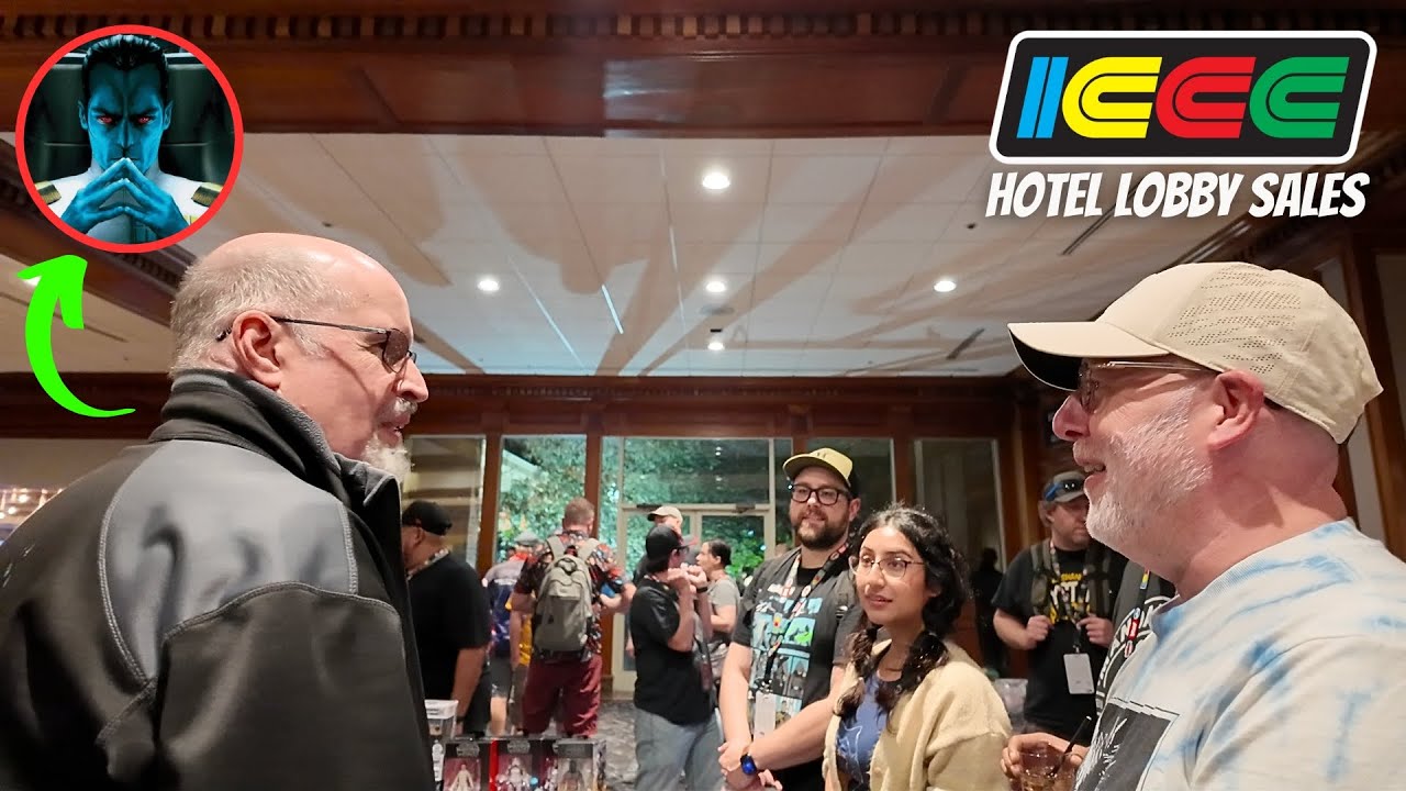 Crazy Star Wars collectibles at the ICCC Hotel Lobby Sales 2024 - YouTube