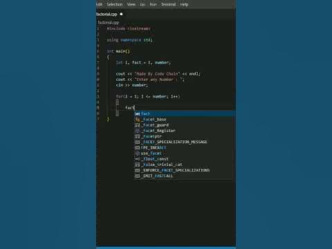 How to Find the Factorial Value of a Number Entered in C++ | SOFTWARE ...