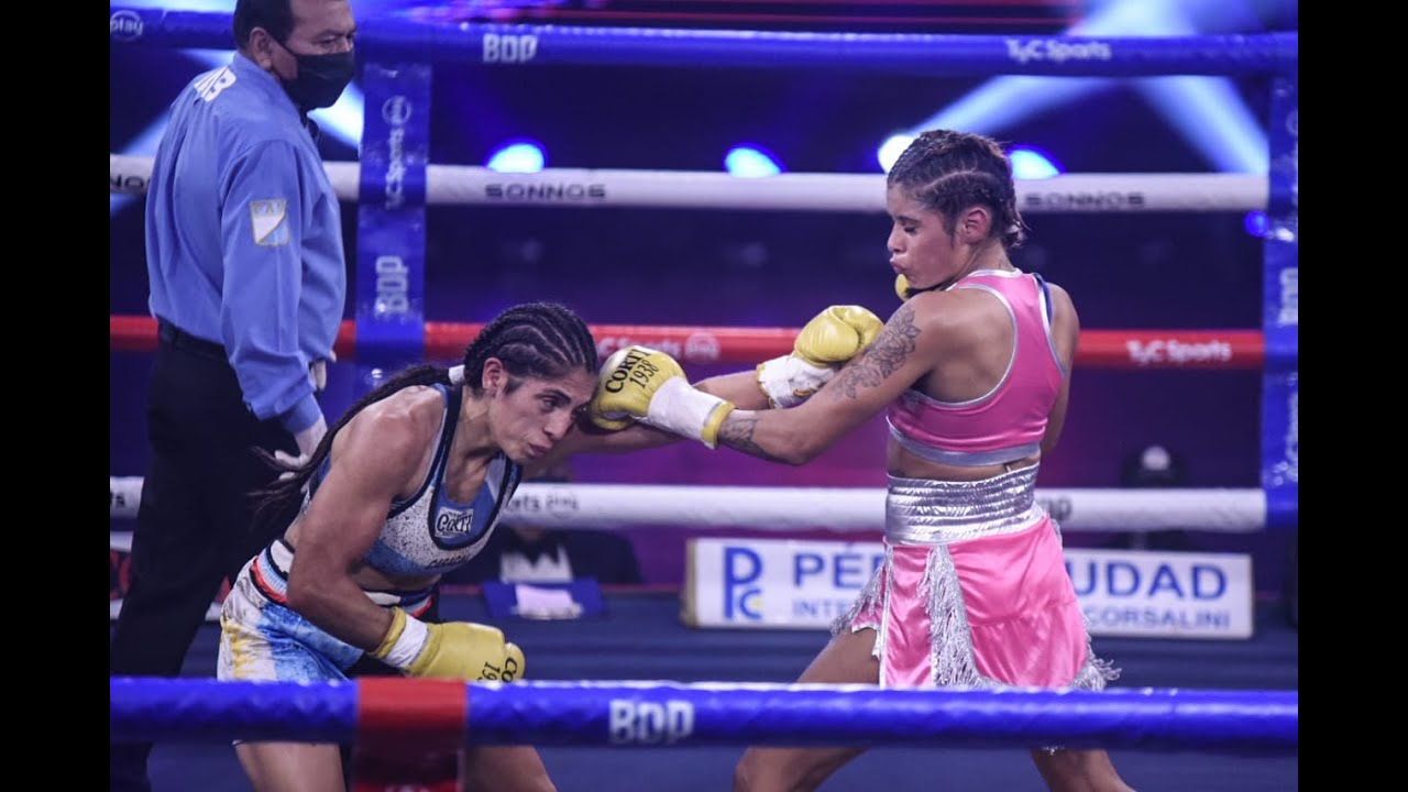 Florencia López vs. Florencia Cuello - Boxeo de Primera - TyCSports ...