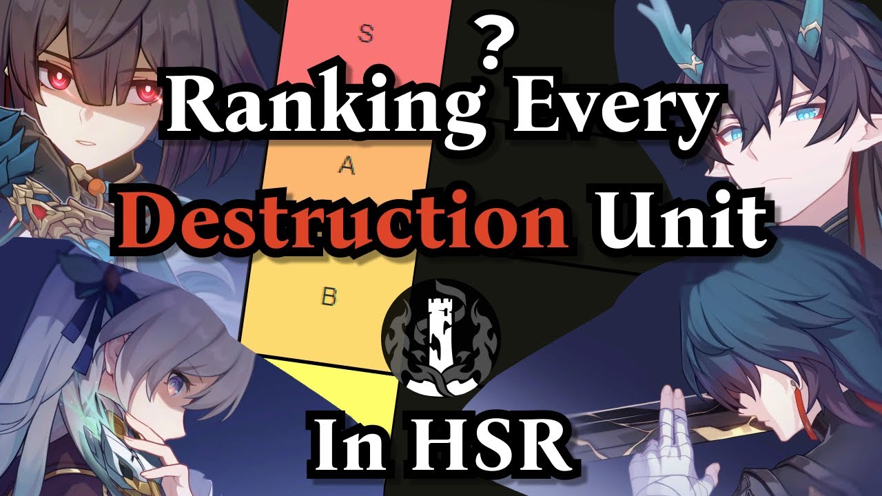 (OLD) Ranking EVERY Destruction Unit | Honkai Star Rail - YouTube