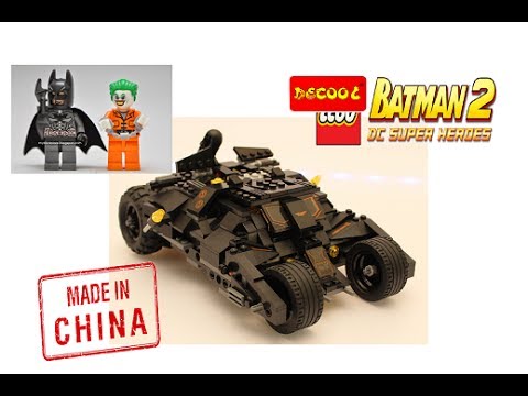 Decool Fake LEGO Batman Super Heroes unboxing toys video Disney Toys ...