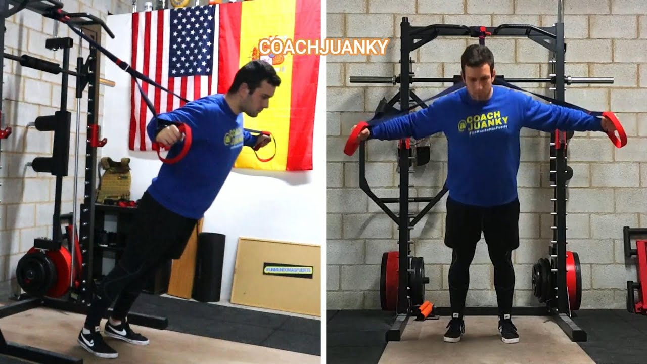TRX CHEST FLY / APERTURAS DE PECTORAL CON TRX - YouTube