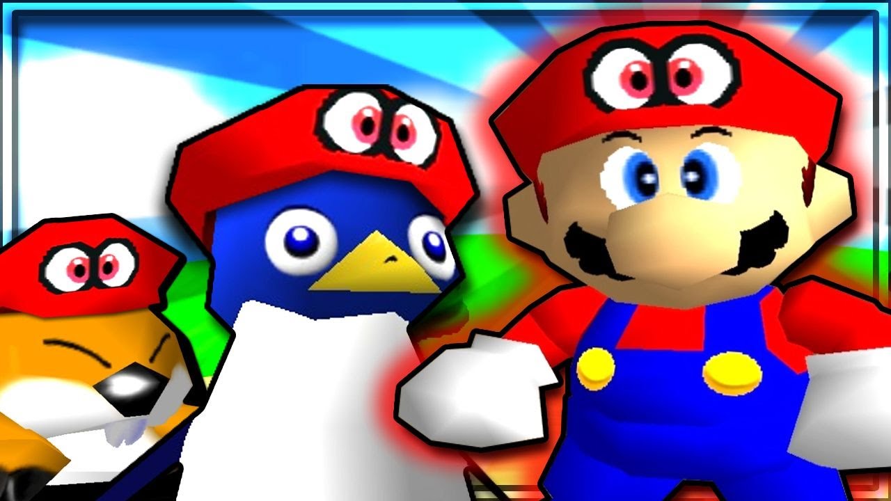 Mario 64 PERO CON CAPPY DE Mario Odyssey - YouTube