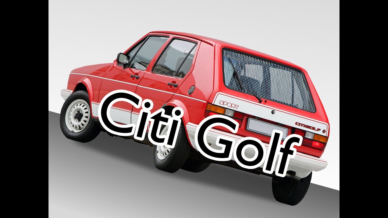 The VW Citi Golf - South Africa's Immortal Mk1 Golf - YouTube