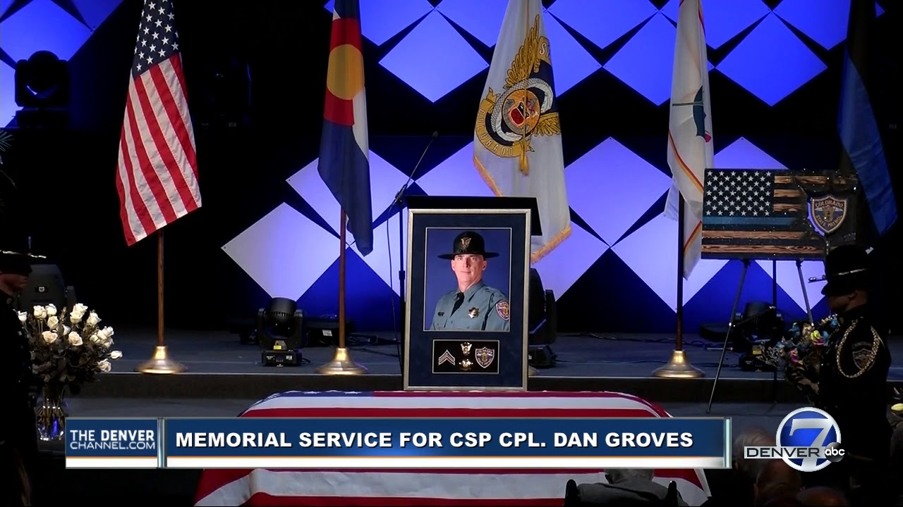 Final call for Colorado State Patrol Corporal Daniel Groves - YouTube