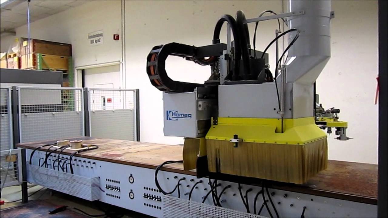 HOMAG CNC Router - YouTube