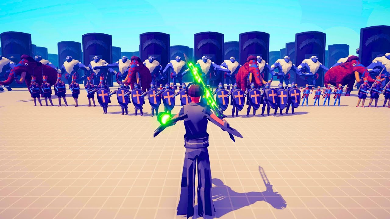 BILLY THE HERO vs ALL FACTIONS MELEE ARMIES - TABS - Totally Accurate ...