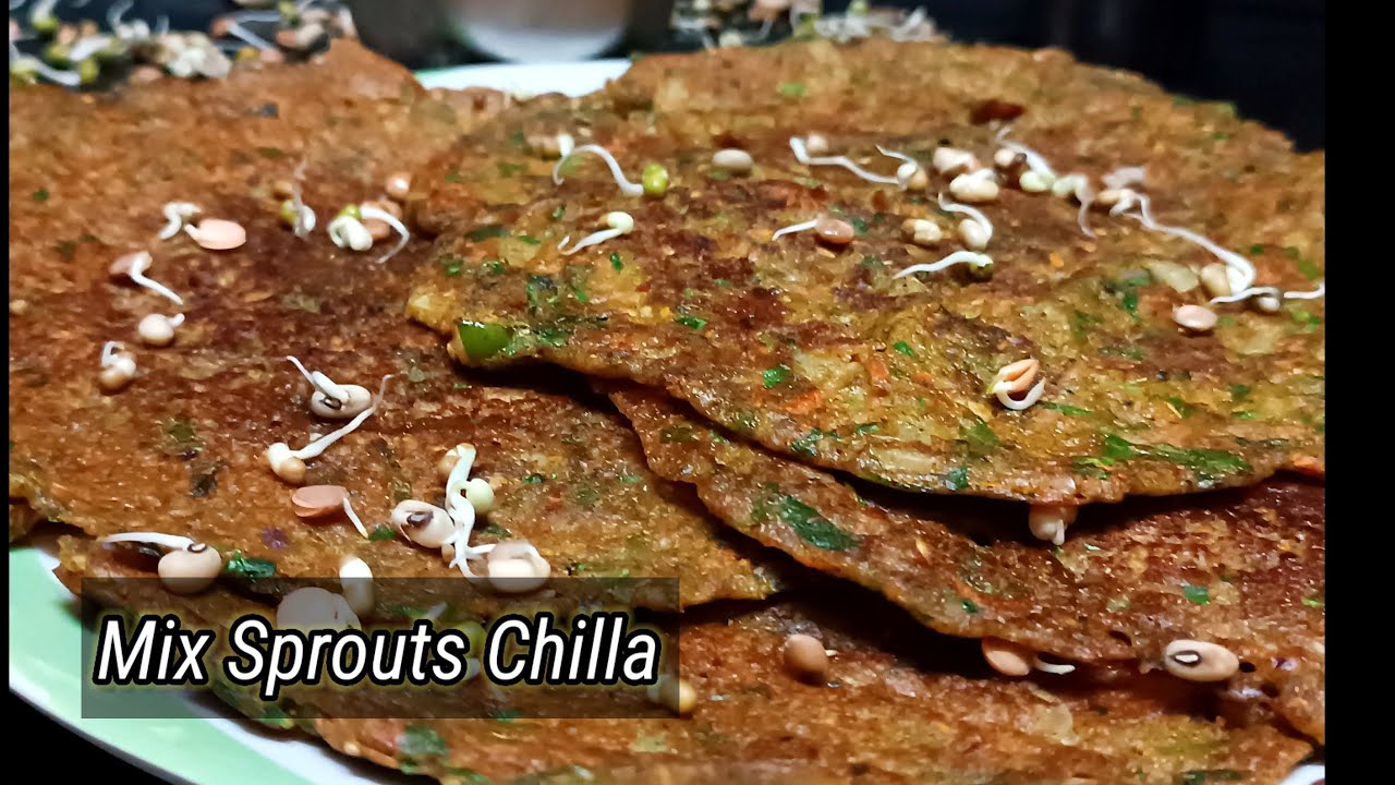 #Mix_Sprouts_Chilla मोड आलेल्या कडधान्याची पोळी @Tejiciousdelicacy ...