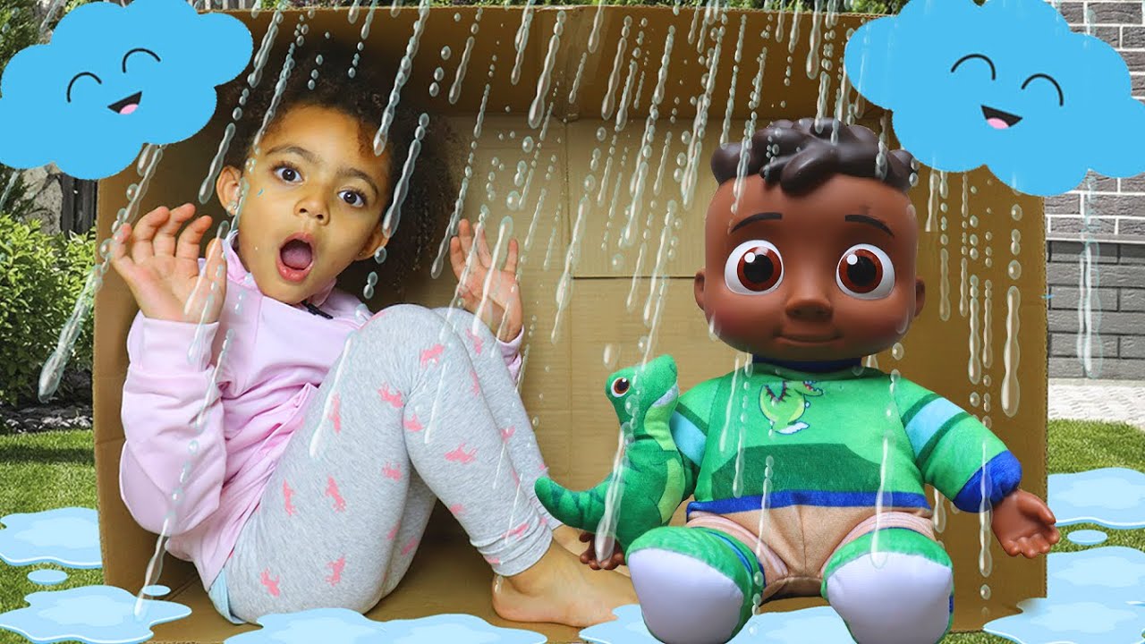Rain Rain Song with Cocomelon Cody Doll + More Nursery Rhymes & Kids ...