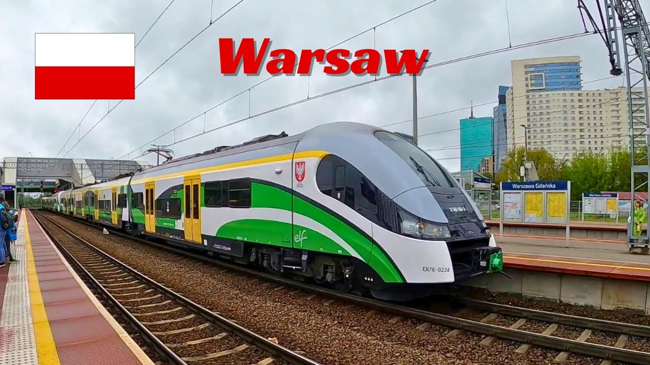 The Train of Warsaw, Poland Pesa Elf 2023 - YouTube
