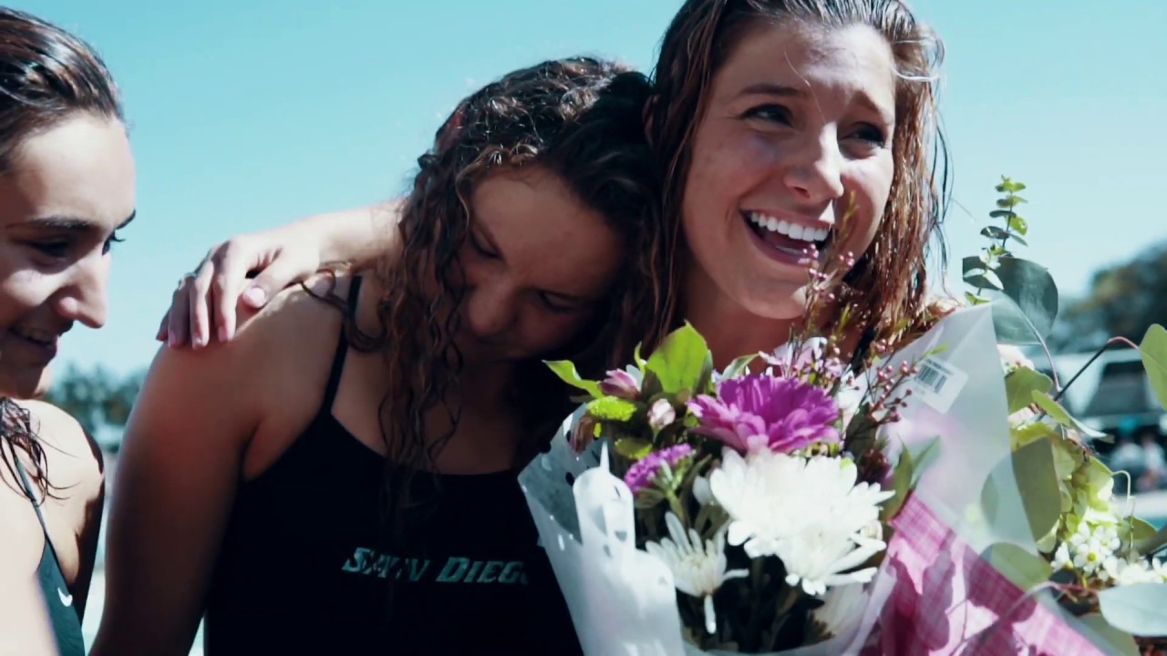 USD SWIM & DIVE SENIOR DAY - YouTube