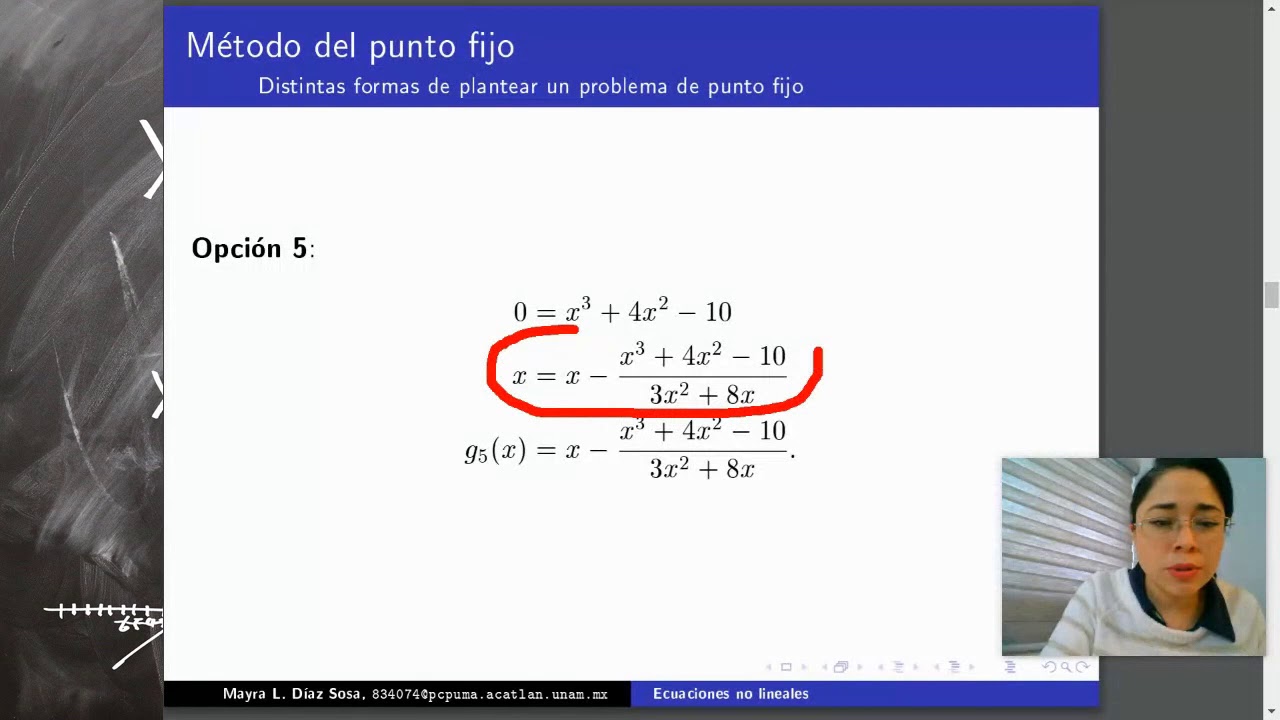 Método del punto fijo (Parte 2) - YouTube