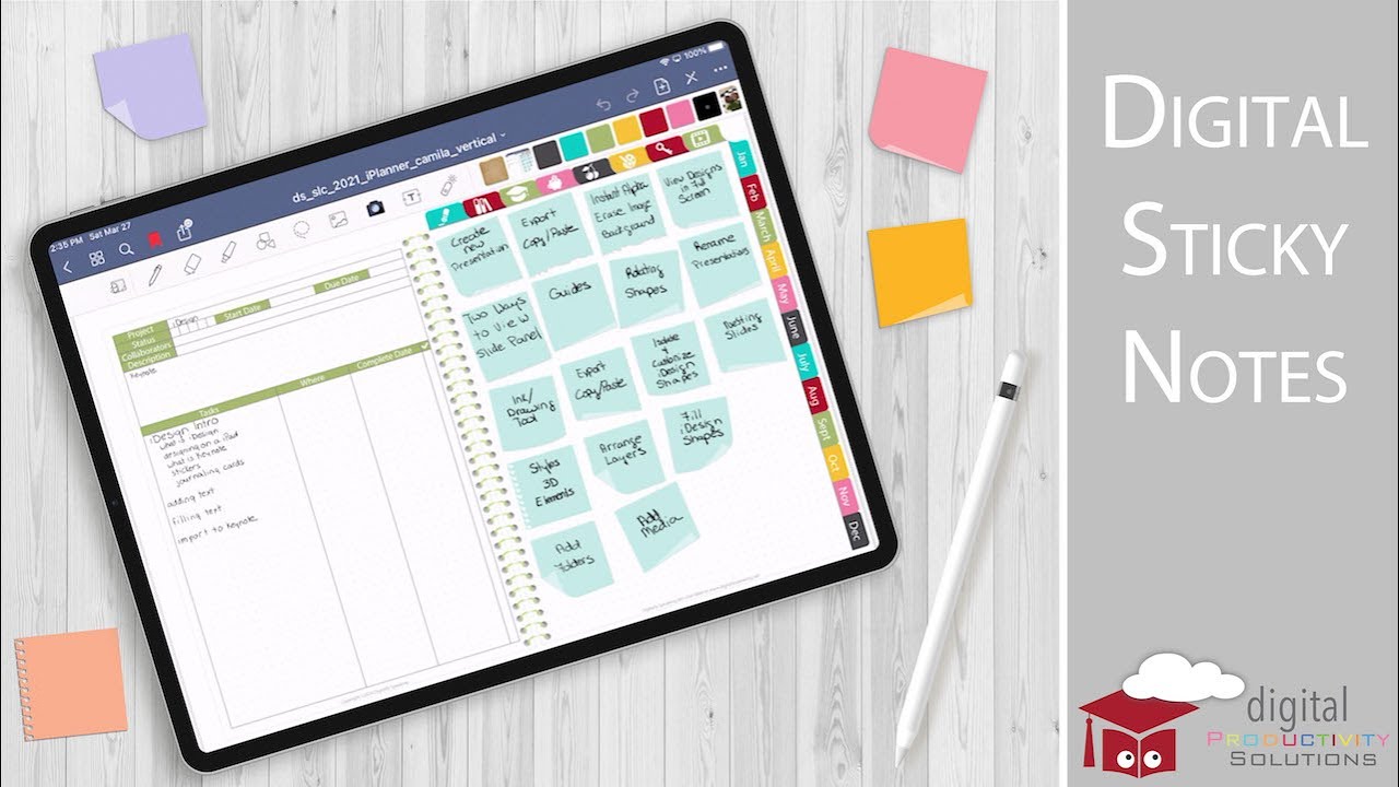 How To Make Digital Sticky Note Stickers In Keynote To Use In Goodnotes How To Make Digital Sticky Note Stickers In Keynote To Use In Goodnotes