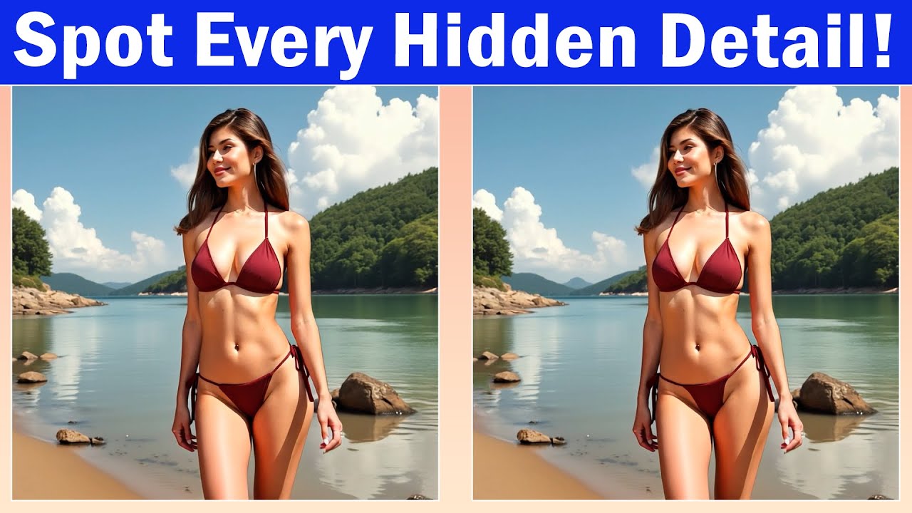 Spot the Differences (#134) Random Places | Only the Sharpest 1% Can Find Every Difference ...