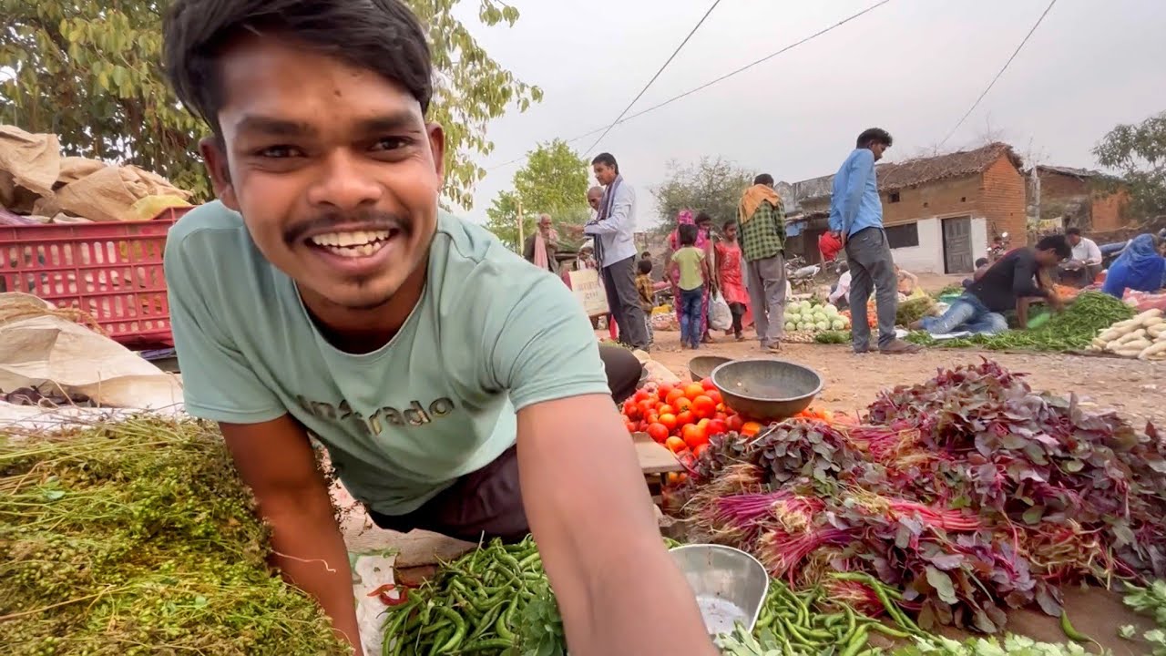 Aaj Mai Bahut Kam Sabjiya Leke Bechane Aaya Bajar || Kaisa Market Hoga ...