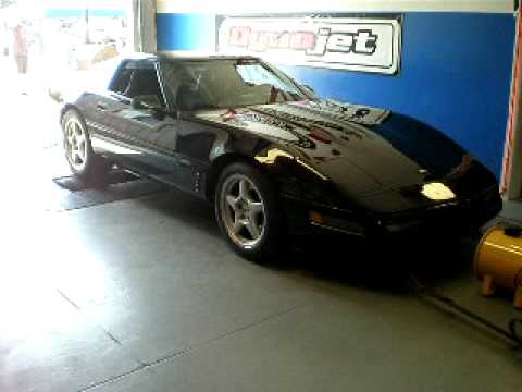 1996 LT4 Corvette Dyno Run - YouTube