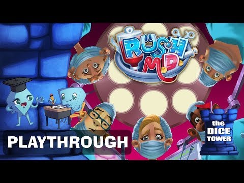 Rush MD Board Game - Playthrough. By Stella & Tarrant - YouTube