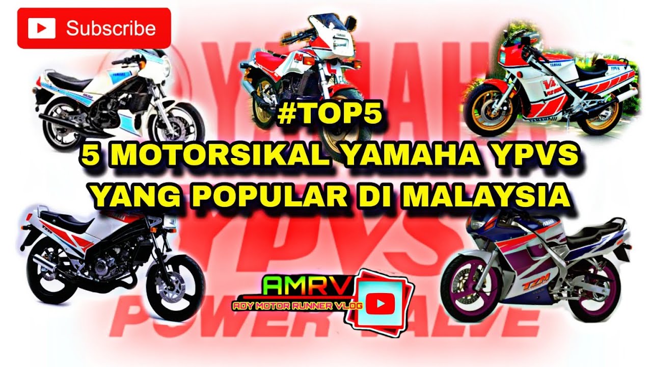 #165 | #top5 | 5 MOTORSIKAL YPVS YAMAHA YANG POPULAR DI MALAYSIA | # ...