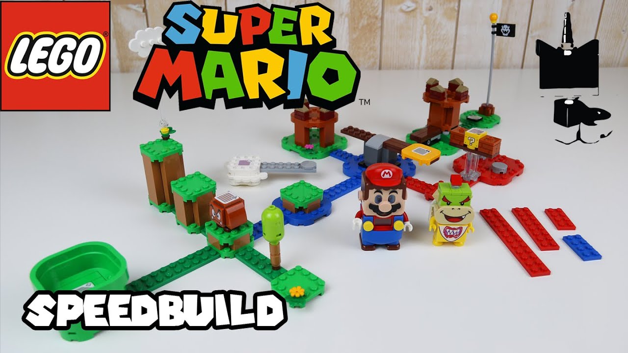 LEGO 71360 Adventures with Mario Starter Course speed build - Mockitty ...