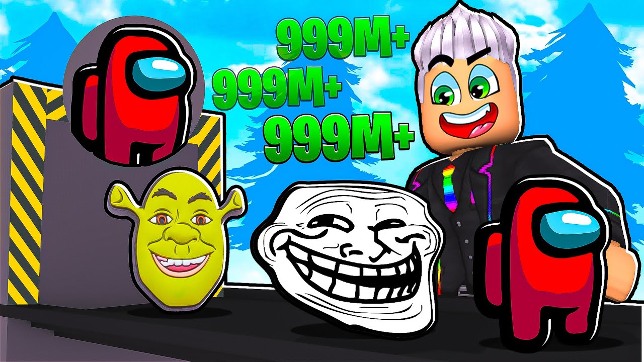 USEI os MAIORES MEMES no ROBLOX ! (Memes Tycoon) - YouTube