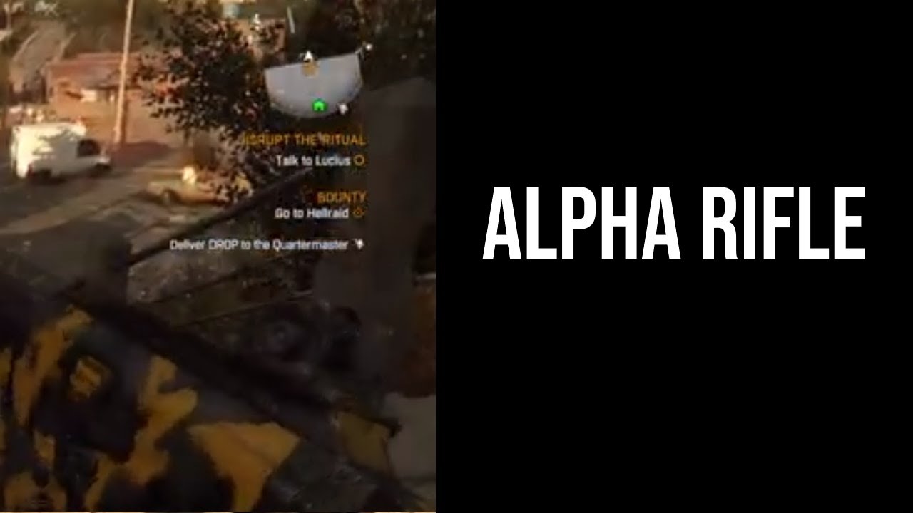 Dying Light Game Alpha Rifle DLC Weapon - YouTube