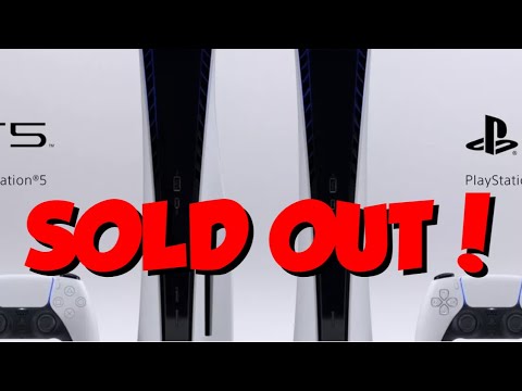 PS5 is Sold Out! - YouTube