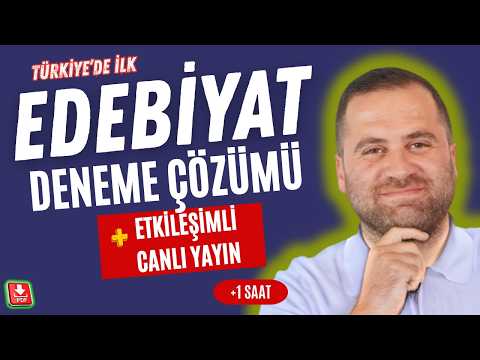 AYT EDEBİYAT DENEME ÇÖZÜMÜ / 2026 AYT / Ayt Edebiyat Soru Çözümü 📌PDF