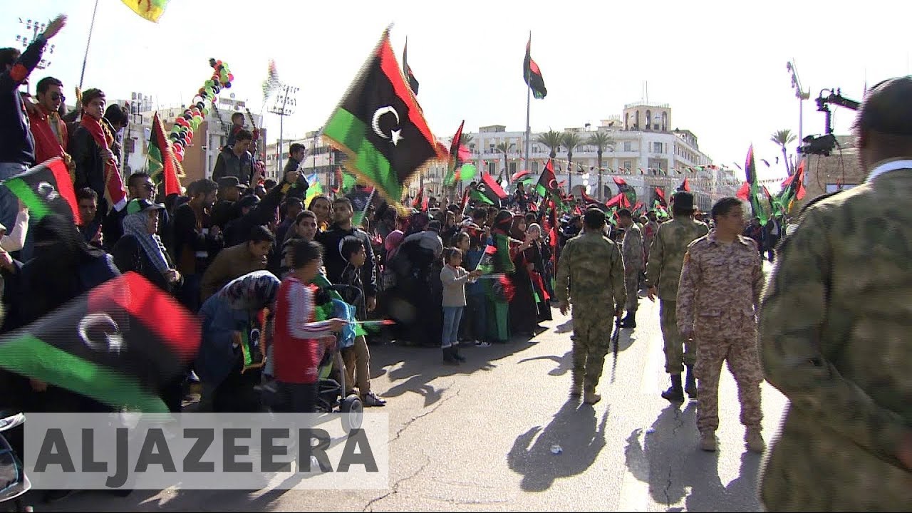 🇱🇾 Libya celebrating 7th anniversary of the revolution - YouTube