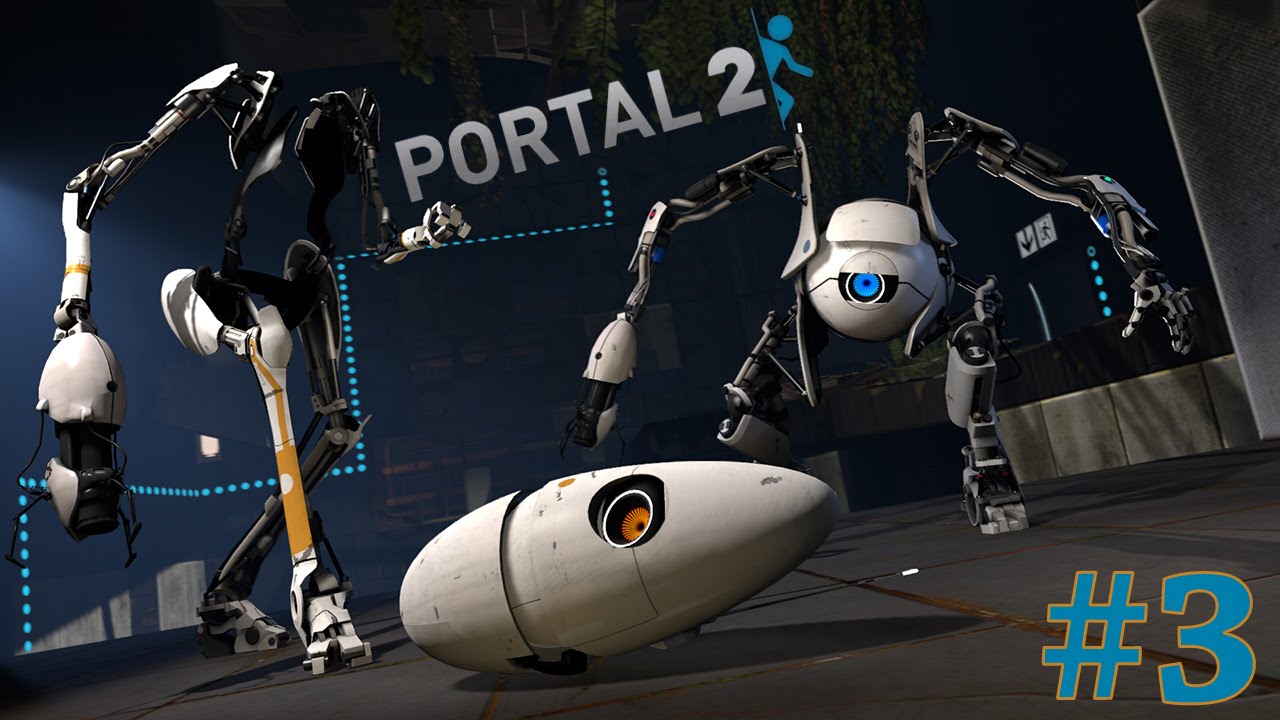 BLUE IS BETTER! | Portal 2 Co-op W/SteffiLou [Part 3] - YouTube