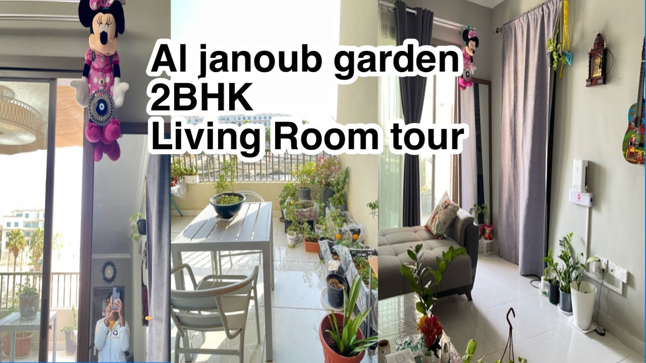 Al janoub garden living room tour with terrace | living room make over ...