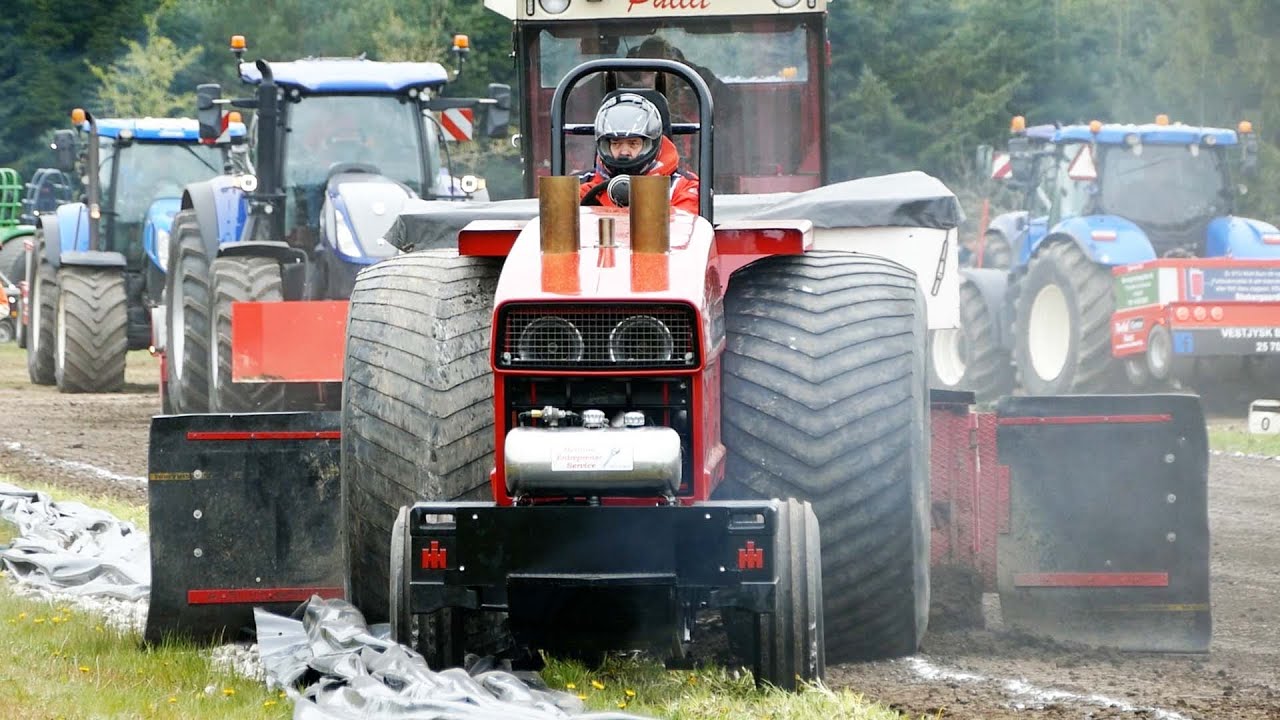 Super Stock at 1. DM 2023 in Tractor Pulling at Brande Pulling Arena ...