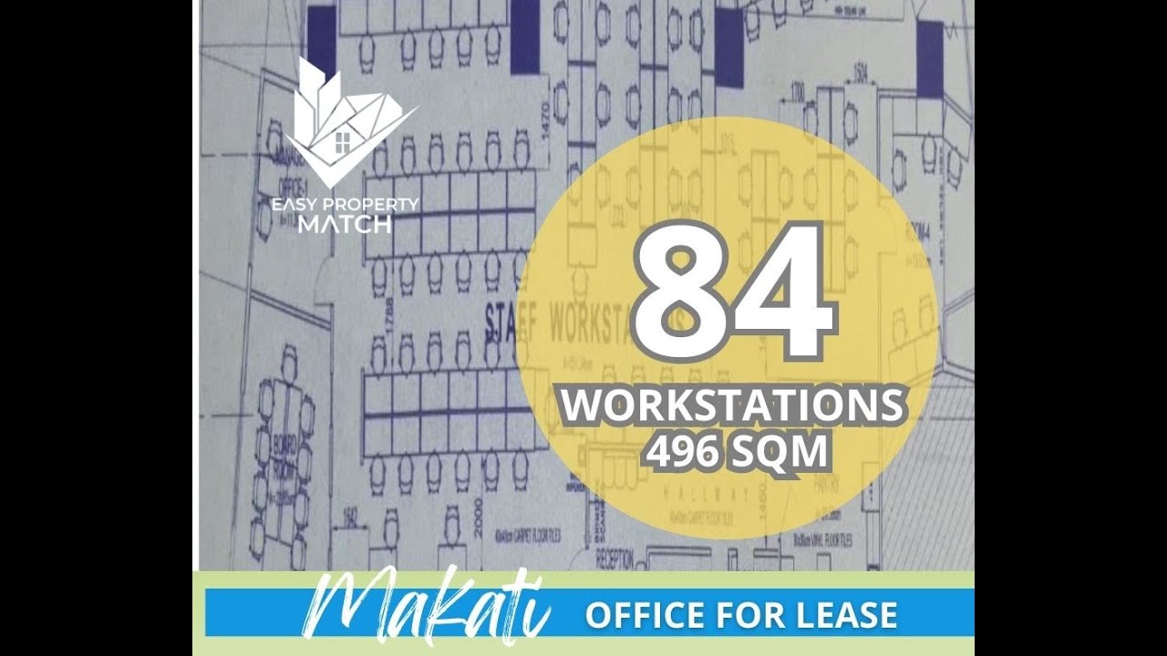 Plug and Play Fully Furnished Office for Rent Lease 84 pax workstations ...