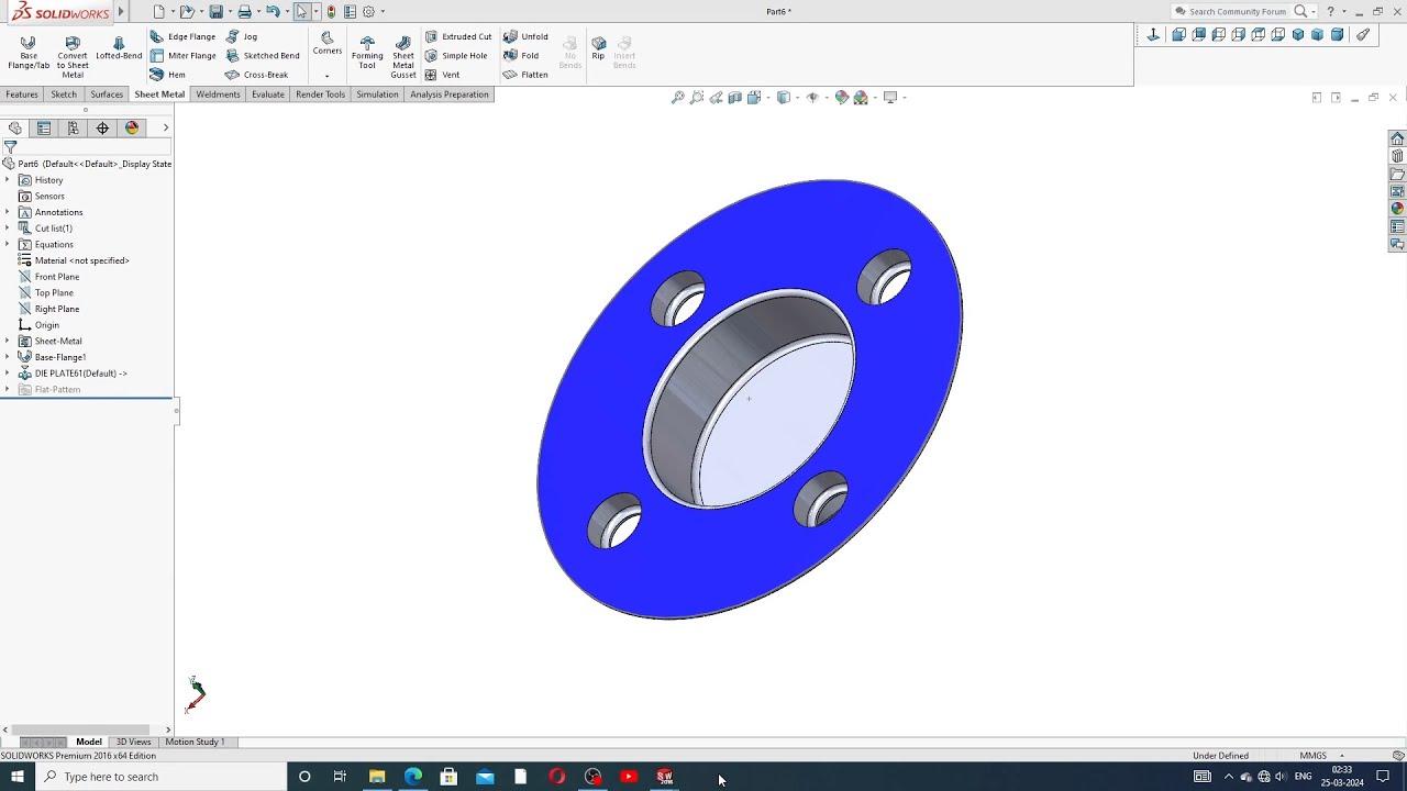 TIPS AND TRICKS LEARN IN SOLIDWORKS TRIM CORNER, FORMING TOOL - YouTube