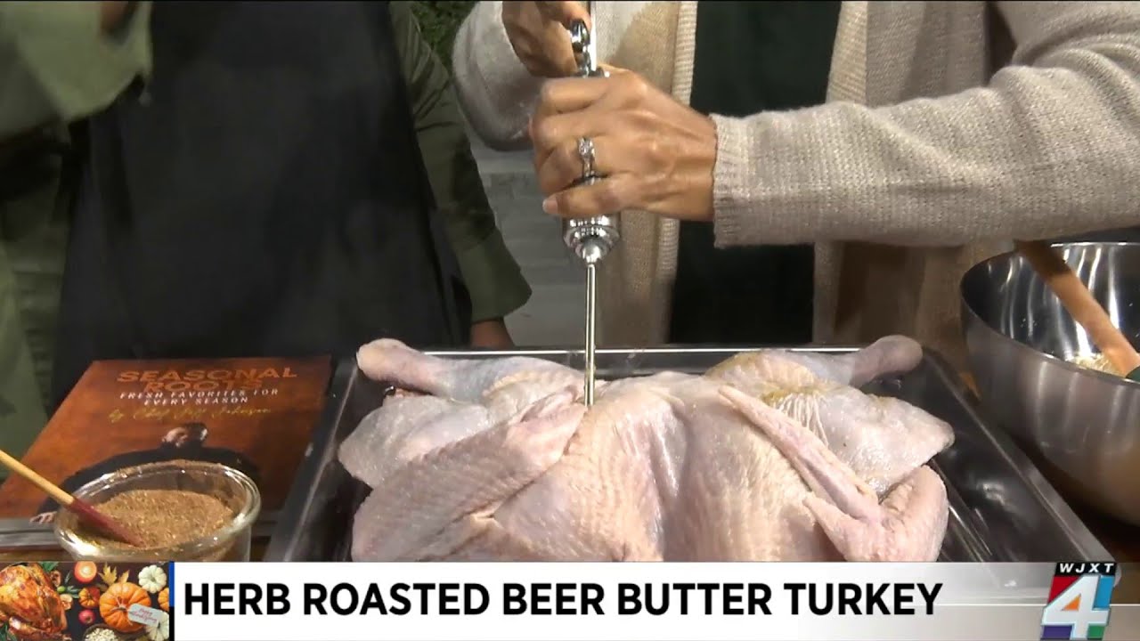 Morning Show Thanksgiving: Mastering turkey injection technique - YouTube