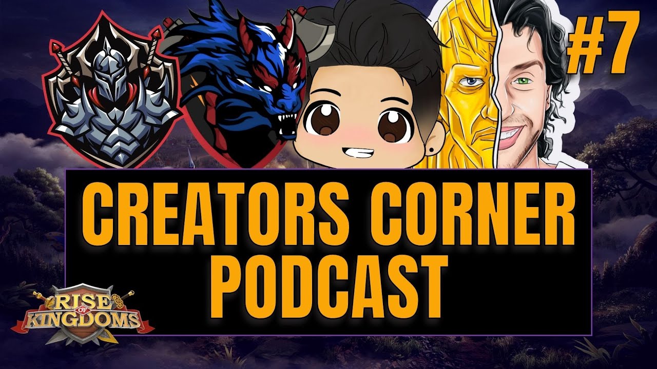 Creators Corner Podcast #7 W/ @notactivechannelbeastslef, @Lambeau_RoK, & Special Guest ...