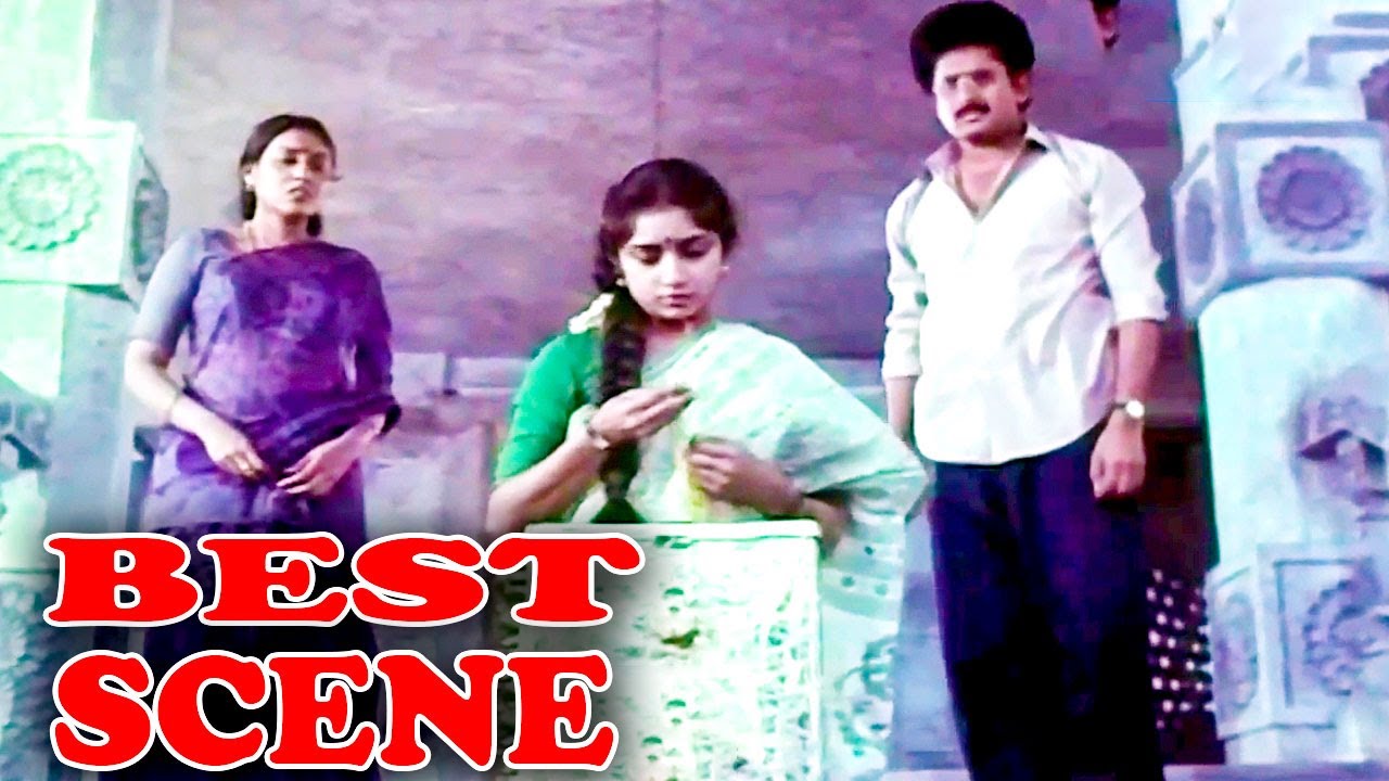 Tamil Best Scene || Meendum Savithri Tamil movie || Visu , Revathi ...