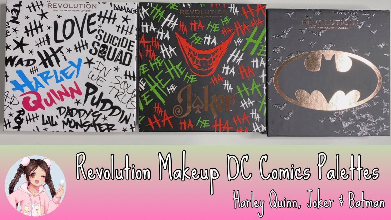 Makeup Revolution x DC Comics Palette Collection Unboxing ♡ - YouTube